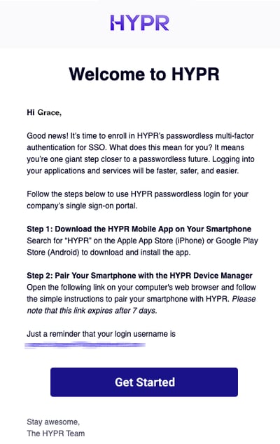 Using the HYPR Device Manager